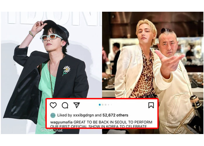 G-Dragon BIGBANG Kok Ngelike Foto V BTS di Instagram? - Xpose Indonesia