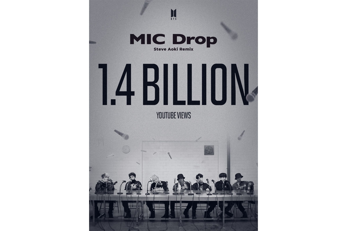 Video BTS “Mic Drop (Steve Aoki Remix)” di YouTube ditonton lebih dari ...