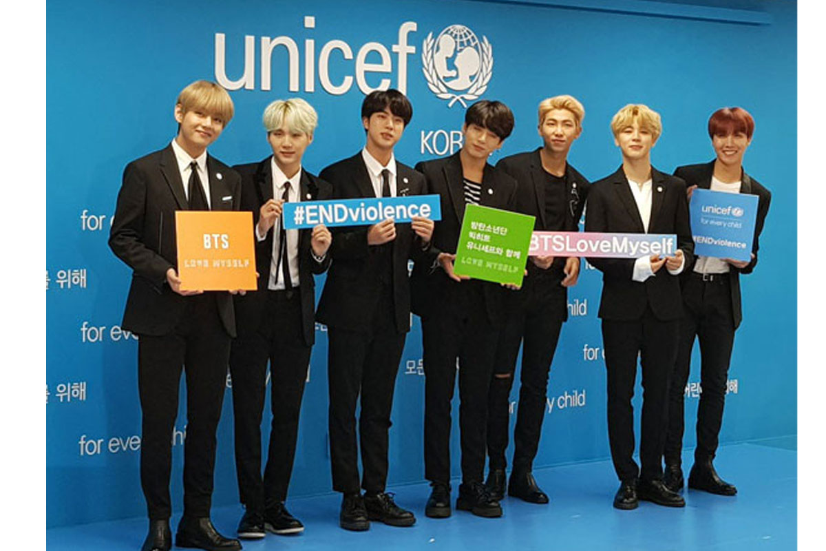 Kampanye UNICEF - BTS Untuk Kesehatan Mental Remaja Dunia Raih Dana Rp ...