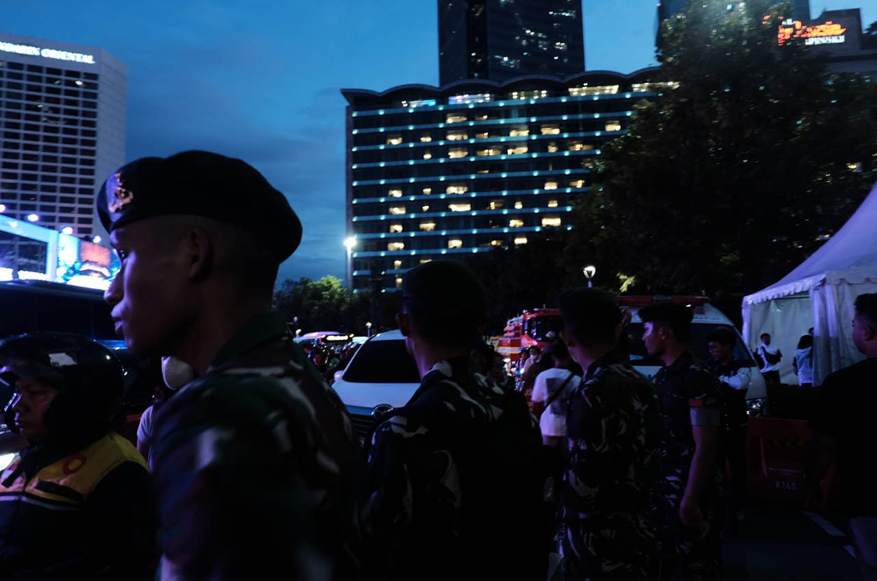 Perayaan Tahun Baru 2025 di Bundaran HI jakarta - Xpose Indonesia