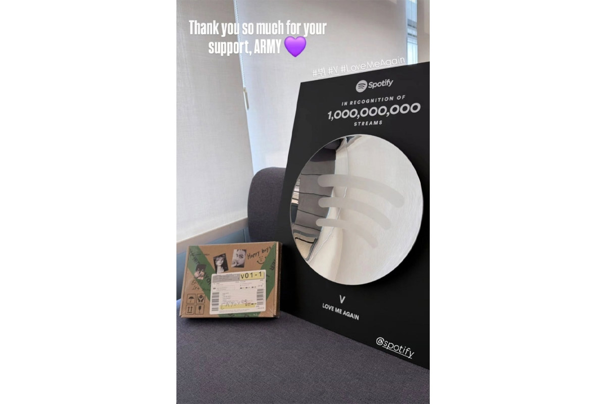 V BTS Pecahkan Rekor Lagi, Kali Ini sebagai Solois Spotify Billions ...