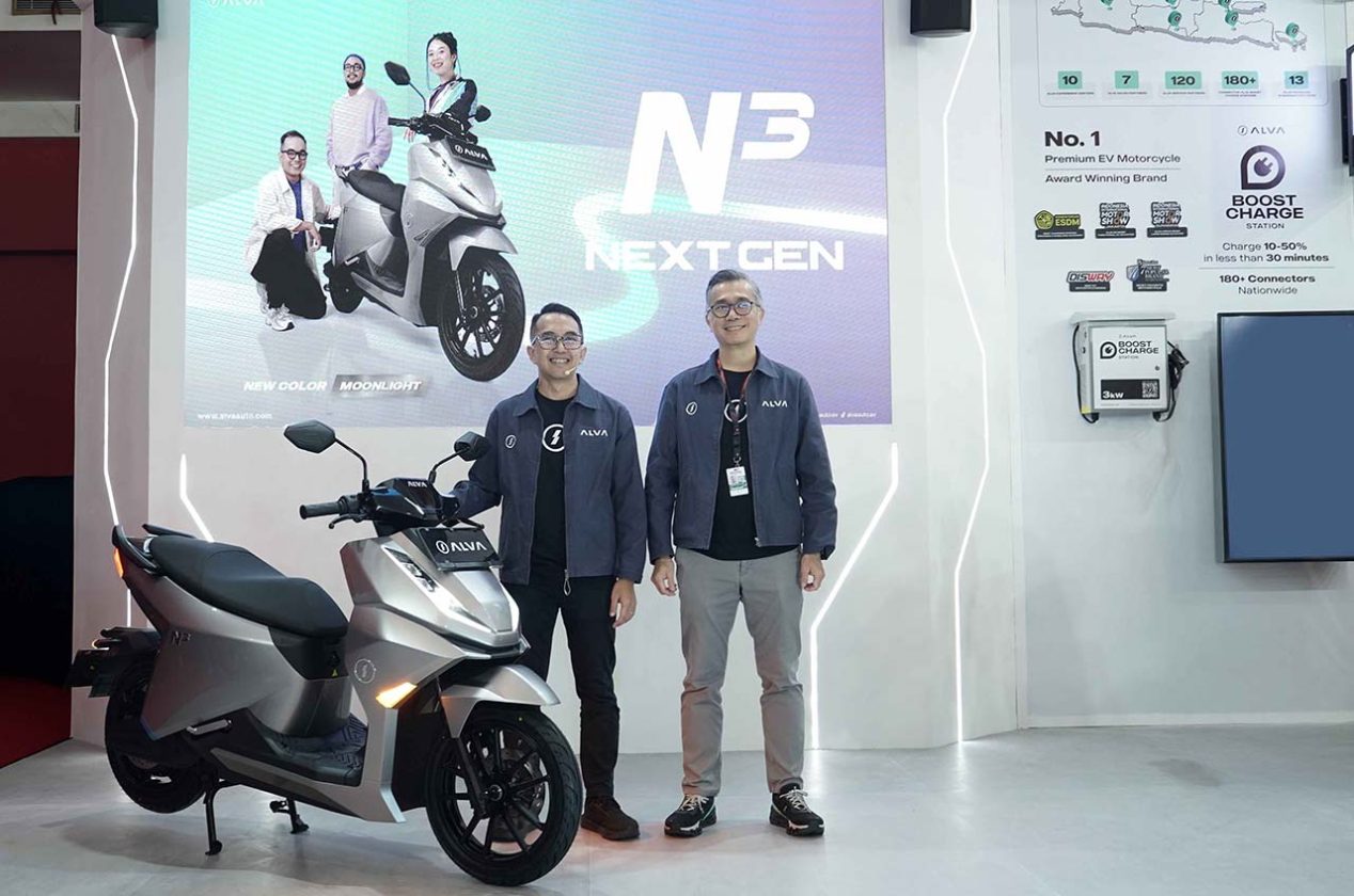 Motor Listrik ALVA N3 Next Gen Resmi Meluncur di IIMS 2026, Pengisian ...
